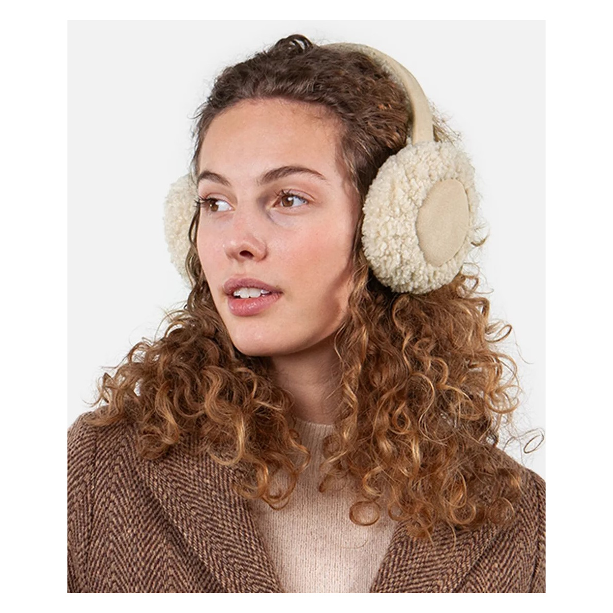 Magpy Faux Fur Ear Muffs Beige - Barts Reference : 16943| Chapellerie ...