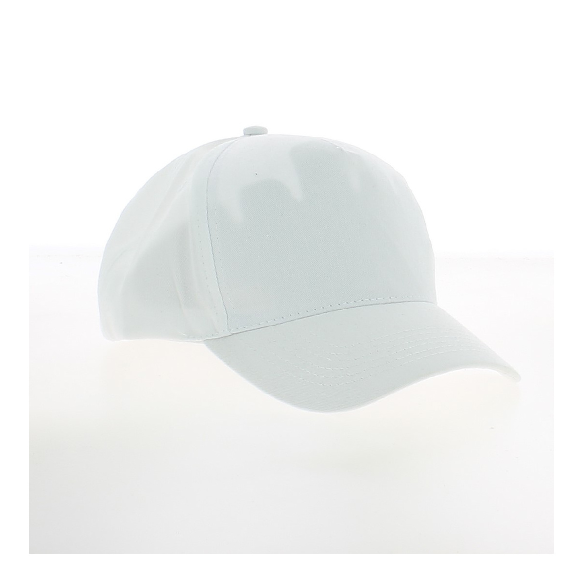 White Traclet Baseball Cap