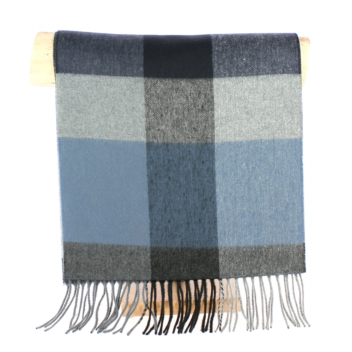 Fancy Scarf Eric Blue / Grey - Traclet Reference: 3997 | Chapellerie ...