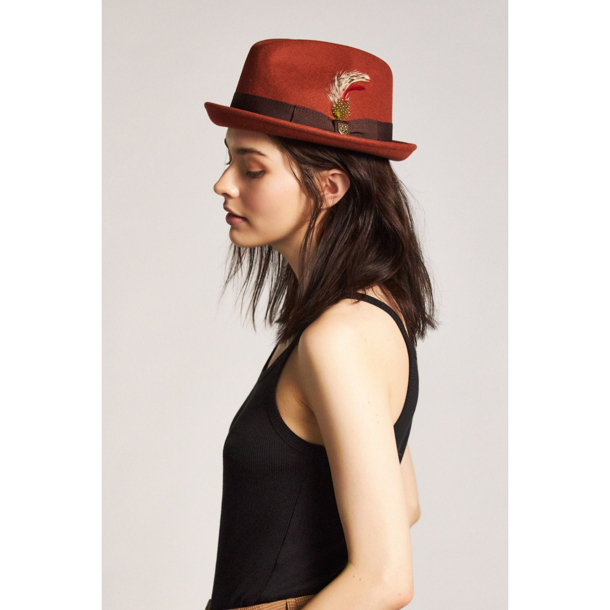 Hut Trilby Gain Filz Wolle Picante Reference: 9714 | Hutmacherei Traclet