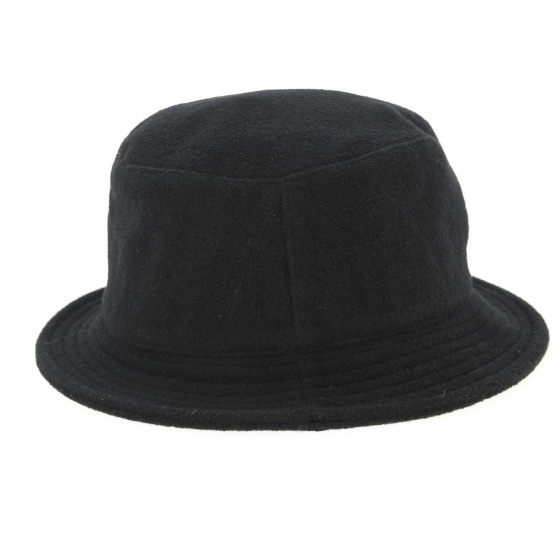Hat Bob Rubber Black- Qhuit Reference : 878 | Chapellerie Traclet