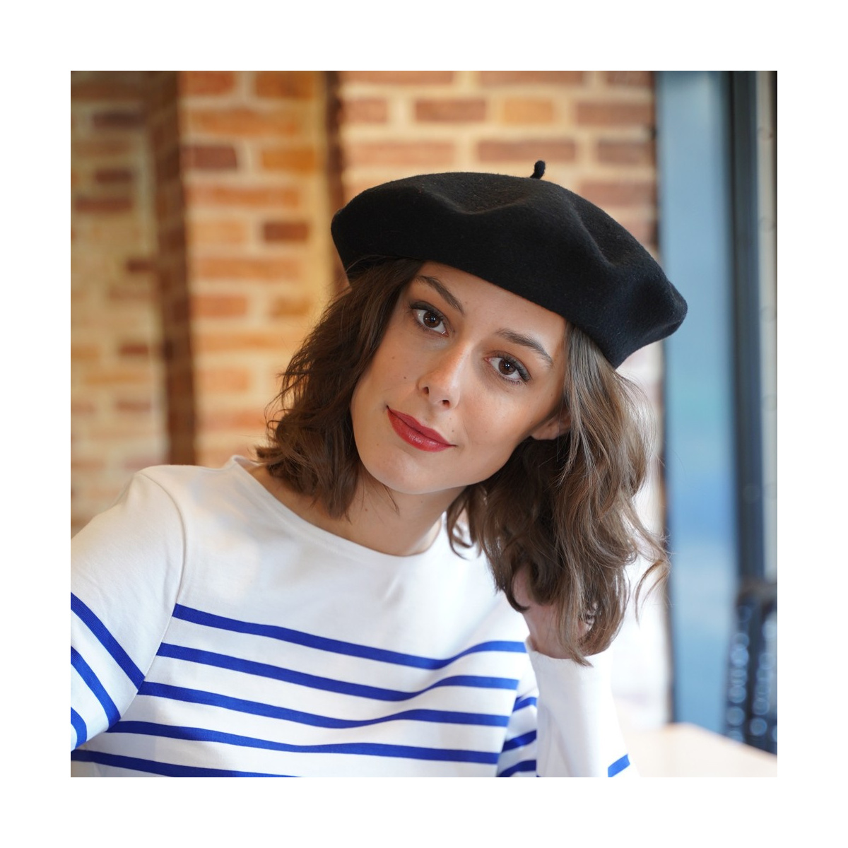 Béret Classique Noir- Le Béret Français Reference : 20 | Chapellerie ...