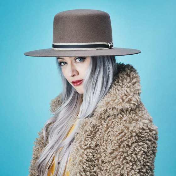 Amish hat Beige wool felt - Stetson - Chapellerie Traclet Reference ...